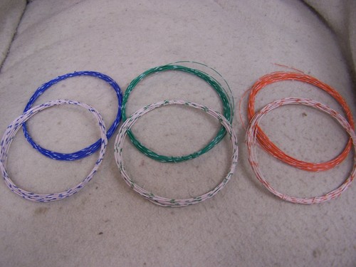 MODEL RAILROAD HOOKUP TRACK LAYOUT WIRE 6 COILS (EACH 25 FT) HO,N,Z,O,G ...