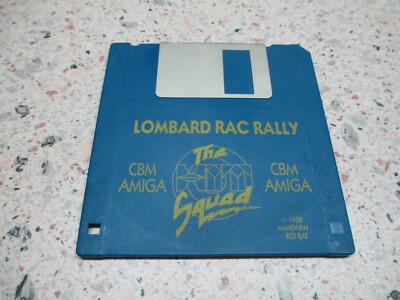 Commodore Amiga Game LOMBARD RAC RALLY No Box or Instructions. | eBay UK