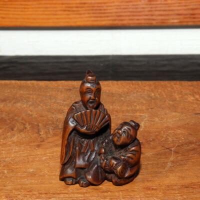 Netsuke - Japanese Antique Wooden Netsuke