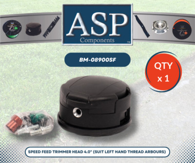 1 X ASP SPEED FEED TRIMMER HEAD 4.0" (SUIT LEFT HAND ARBOURS) | eBay ...