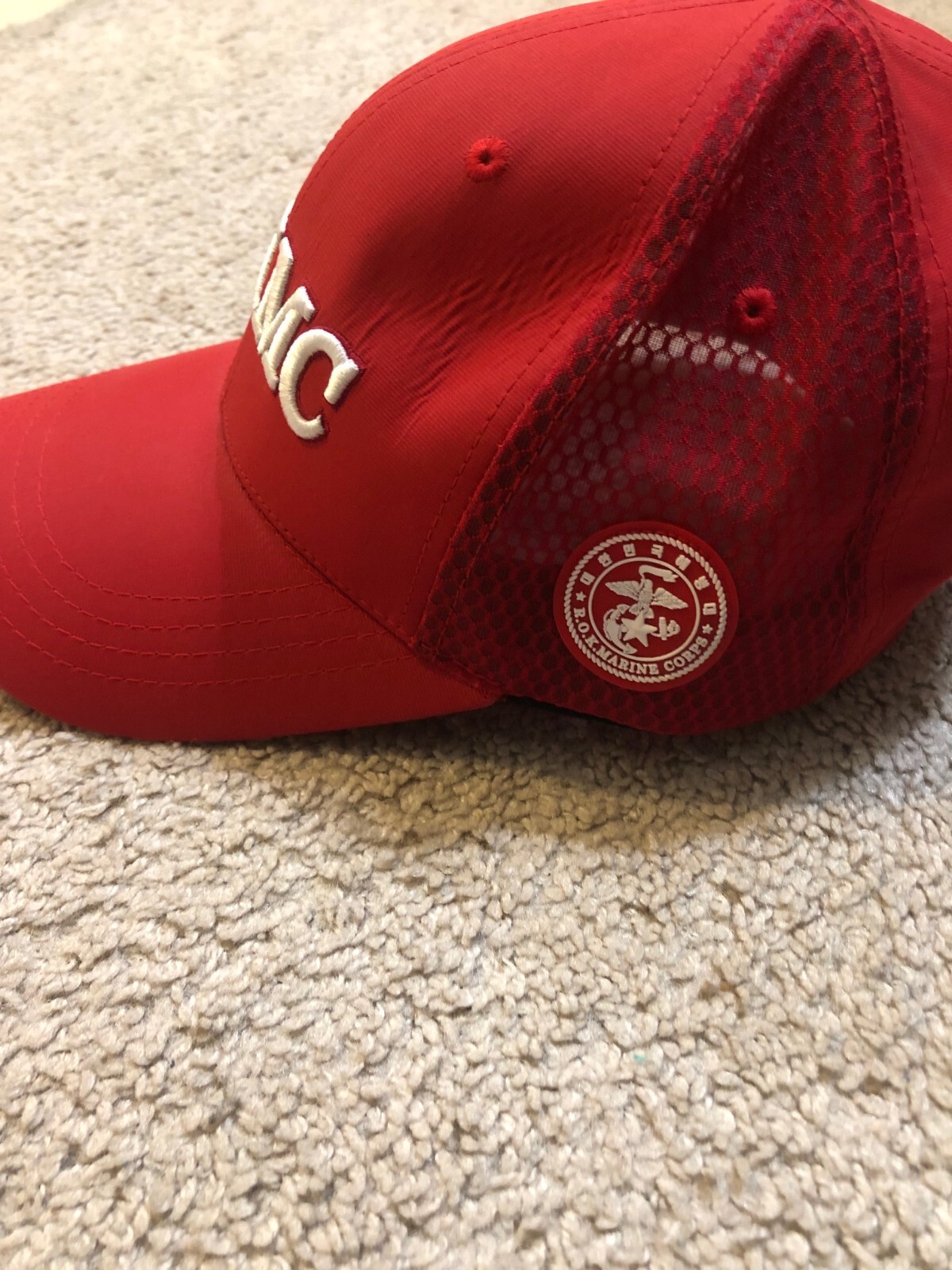 Vintage Republic of Korea Marine Corps ROKMC Red Adju… - Gem