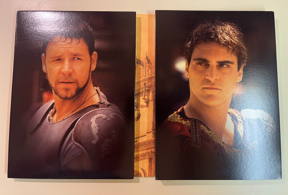 Gladiator Extended Edition DVD, 2005 Original Epic, 3-Discs, Booklet ...
