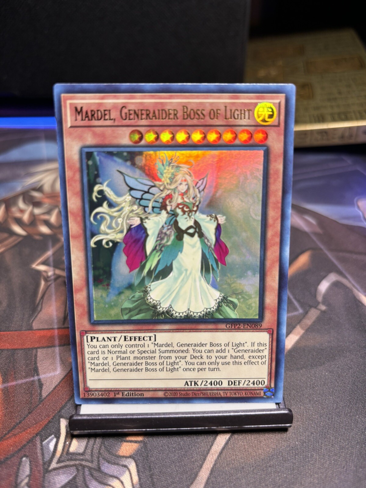 Yu-Gi-Oh! Mardel, Generaider Boss of Light 1st Ed. GFP2-EN089 Ultra NM ...