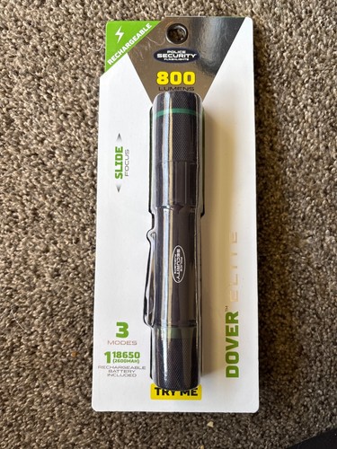 Dover Elite rechargeable flashlight 98295 | eBay