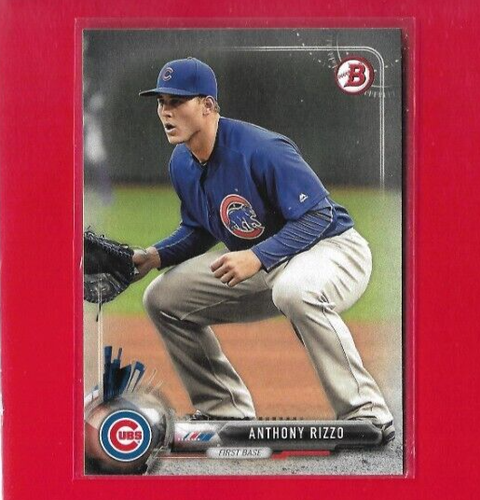 2017 Bowman Baseball Anthony Rizzo Chicago Cubs Rookie Major League ...