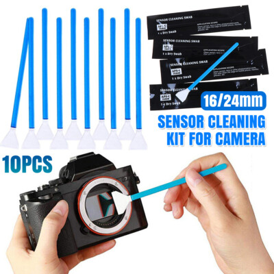 10x Sensor Cleaning Kit Cleaner Swab Ultra for Digital Camera CCD Or ...