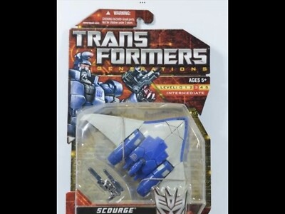 Transformers Scourge Generations Deluxe Class New Hasbro Deception ...