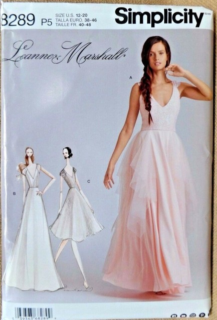 8289 Simplicity Special Occasion Dresses Sewing Pattern Sizes 12-20 for ...