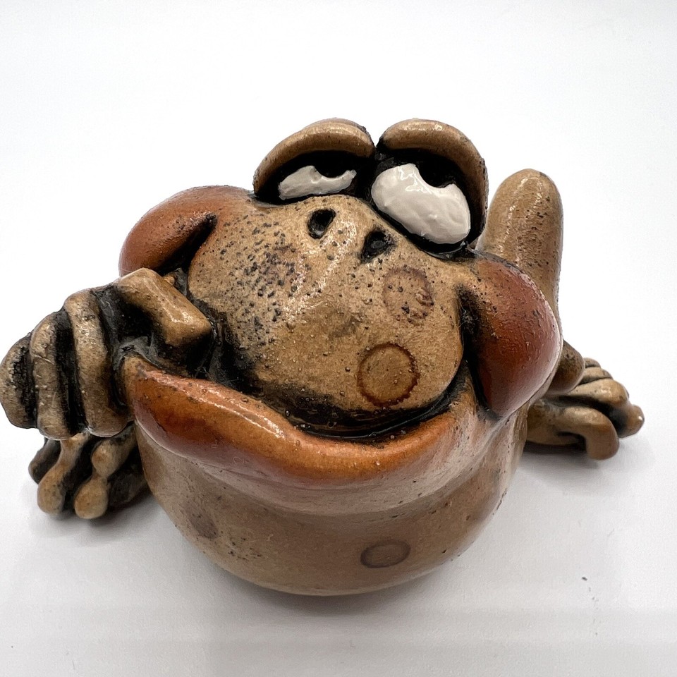 Vintage John Raya Beasties Of The Kingdom Frog, Toad or Bullfrog ...