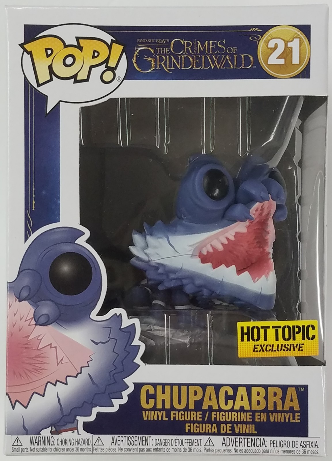Funko POP EXCLUSIVE Chupacabra w/ Open Mouth #21 Fantastic Beasts Vinyl ...