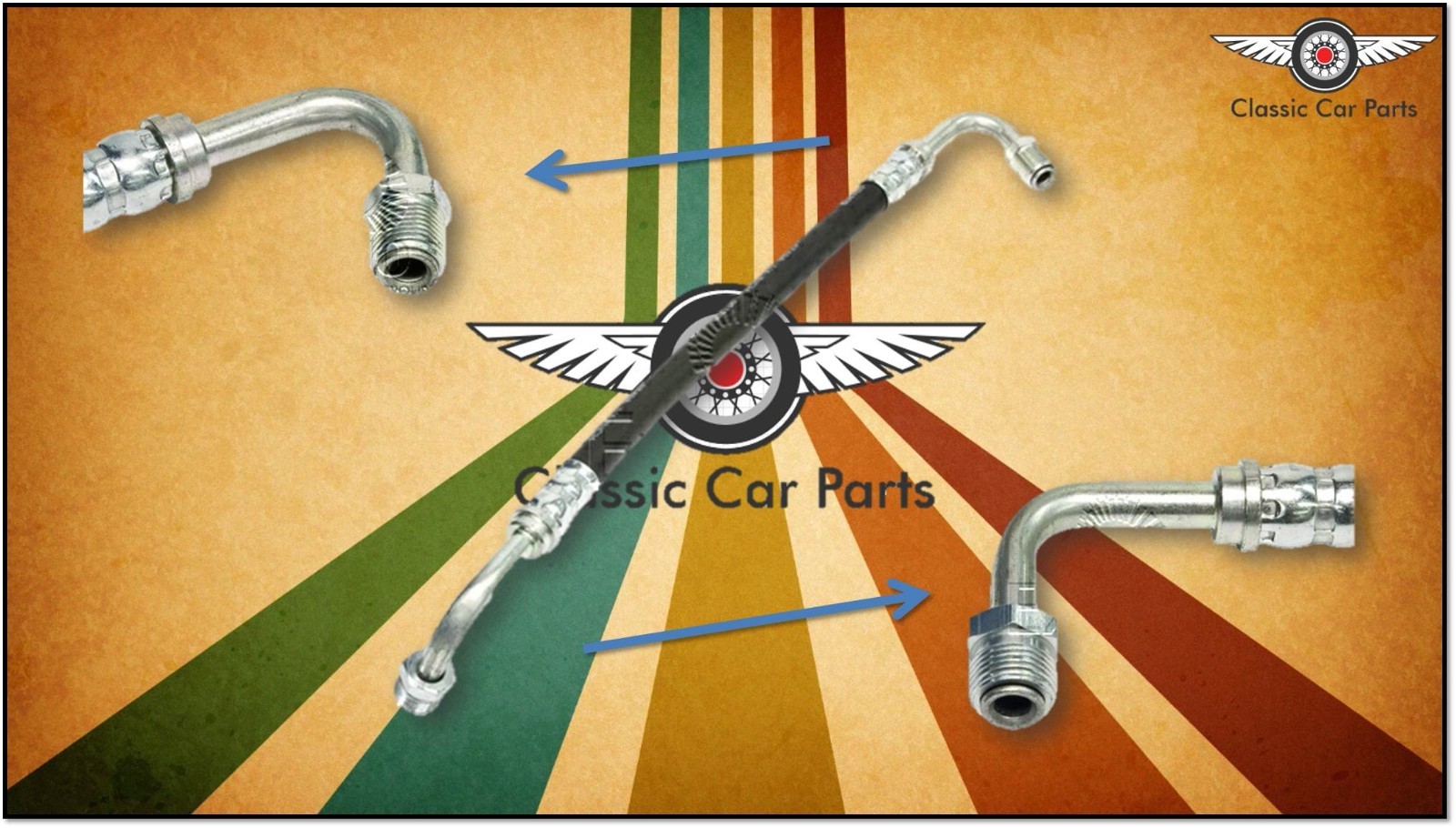 Power Steering Hose HPS006 - Early Holden HJ HQ HX HZ WB | eBay Australia