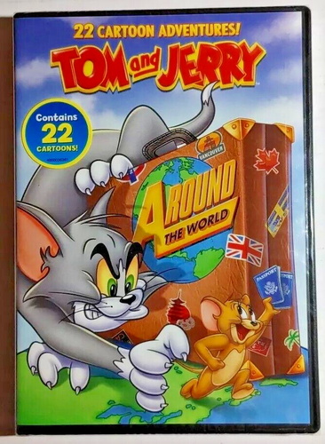 Tom And Jerry - Around The World DVD 22 Cartoon Episodes Family ...
