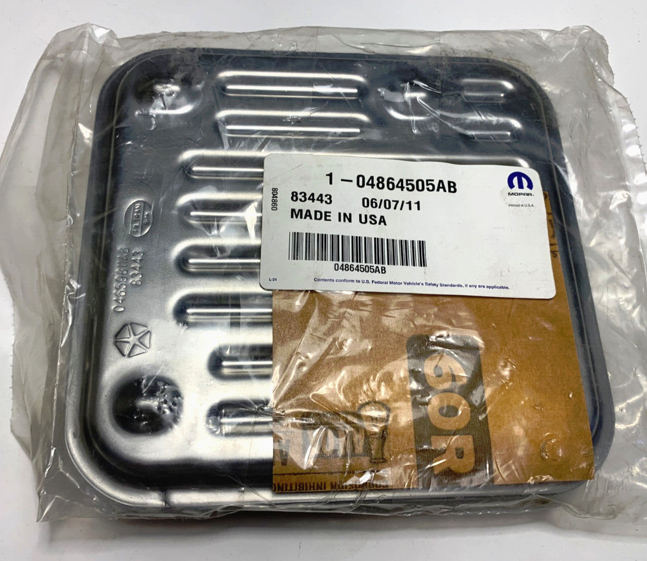 CHRYSLER 4864505AB - cross reference oil filters | oilfilter ...