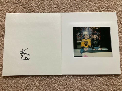 Ken Belanger Signed Autographed Polaroid Flat JSA Boston Bruins | eBay