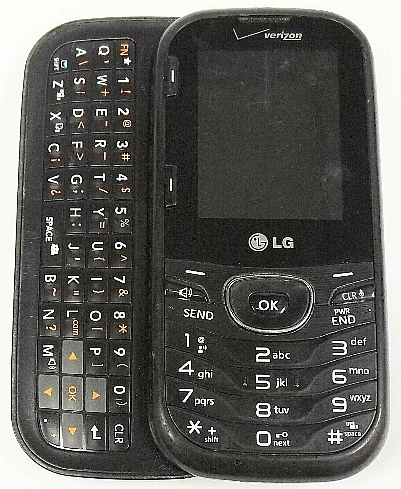 LG Cosmos 2 II VN251 - Black ( Verizon ) Cellular Slider Keyboard Phone ...