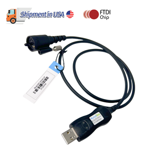 FTDI KPG43 USB Programming Cable for Kenwood Radios TK-5710 TK-5810 TK ...