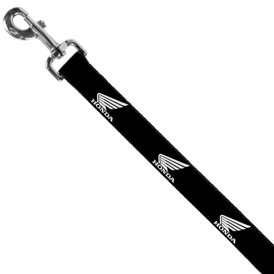 Dog Leash 6-FEET HONDA Motorcycle Logo Black/White 700146578691| eBay