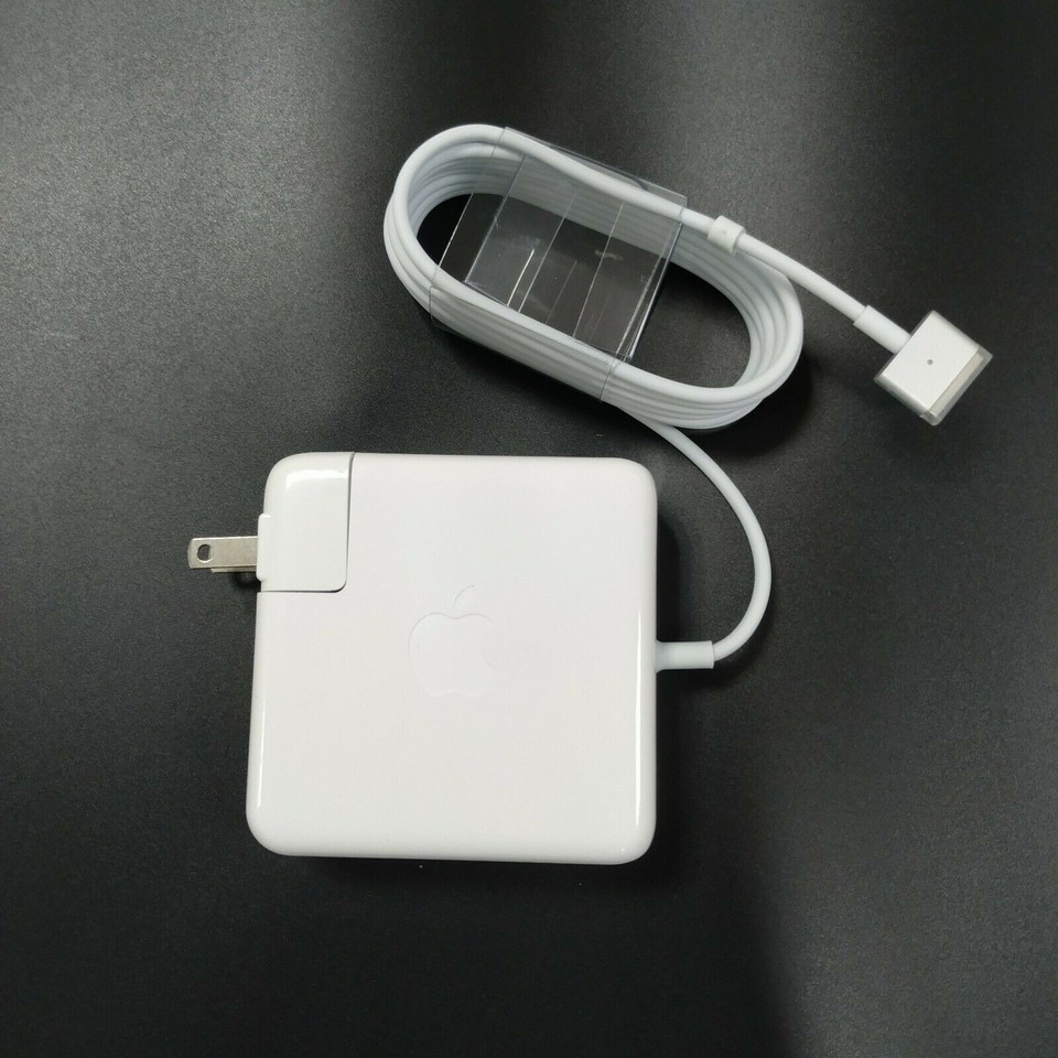 Genuine OEM 85W MagSafe 2 T-tip Adapter Charger For MacBook Pro Retina ...