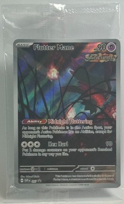 *SEALED* Flutter Mane SVP 097 Black Star Promo Scarlet & Violet Holo ...