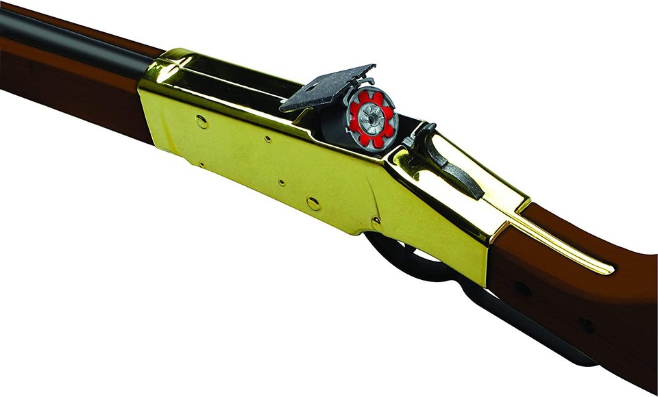 Parris 1866 Golden Ranger Diecast 8-Shot Ring Cap Lever Action Rifle ...