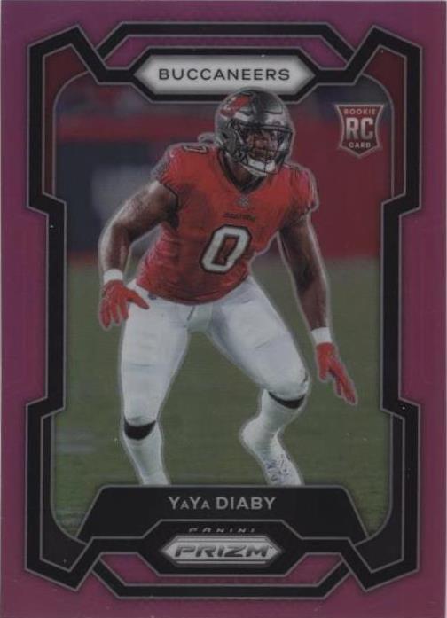 2023 Panini Prizm - Rookies YaYa Diaby #394 Pink Prizm (RC) for sale ...