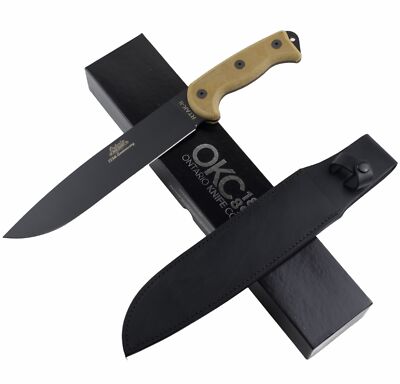 Ontario RTAK II Fixed Blade Knife 125th Anniversary Canvas Micarta ...