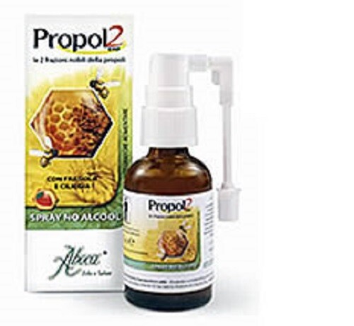 Aboca PROPOL2 EMF Spray No Alcohol Propolis Throat Oral Cavity Children ...