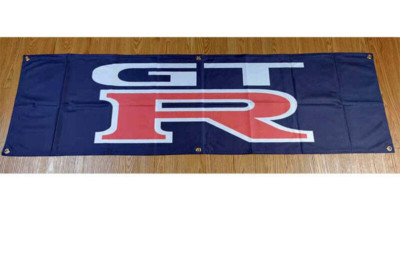 Gtr Flag Banner Nissan Racing Garage Jdm Shop Show Nismo Decor Logo ...