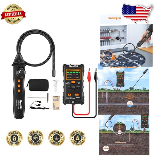 Advanced Underground Cable Locator & Wire Tracer - Durable, Battery ...