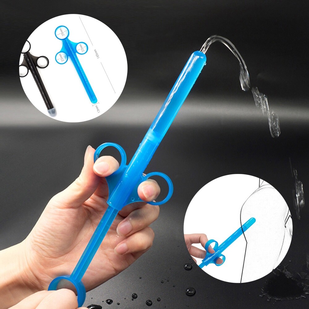 7.5" XL Lube Launcher Personal Lubricant Anal Shooter Applicator Tube ...