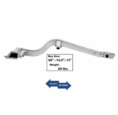 Rear Frame Rail Left 65 66 67 68 Mustang Coupe Fastback Weld Through ...