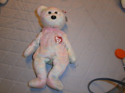 TY MELLOW THE PASTEL BEAR BEANIE BABY RETIRED 2000 | eBay