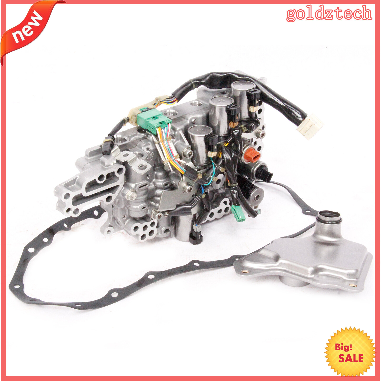 JF016E CVT Transmission Valve Body W Solenoids & Filter Kit For Nissan ...