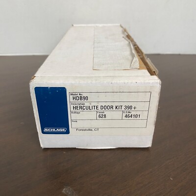 SCHLAGE ELECTRONICS Lock bracket HDB90 Herculite Door Kit 390 + | eBay