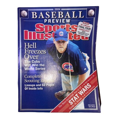 MAGAZINE Sports Illustrated 2004 Chicago Cubs Kerry Woods (April 5) MLB ...