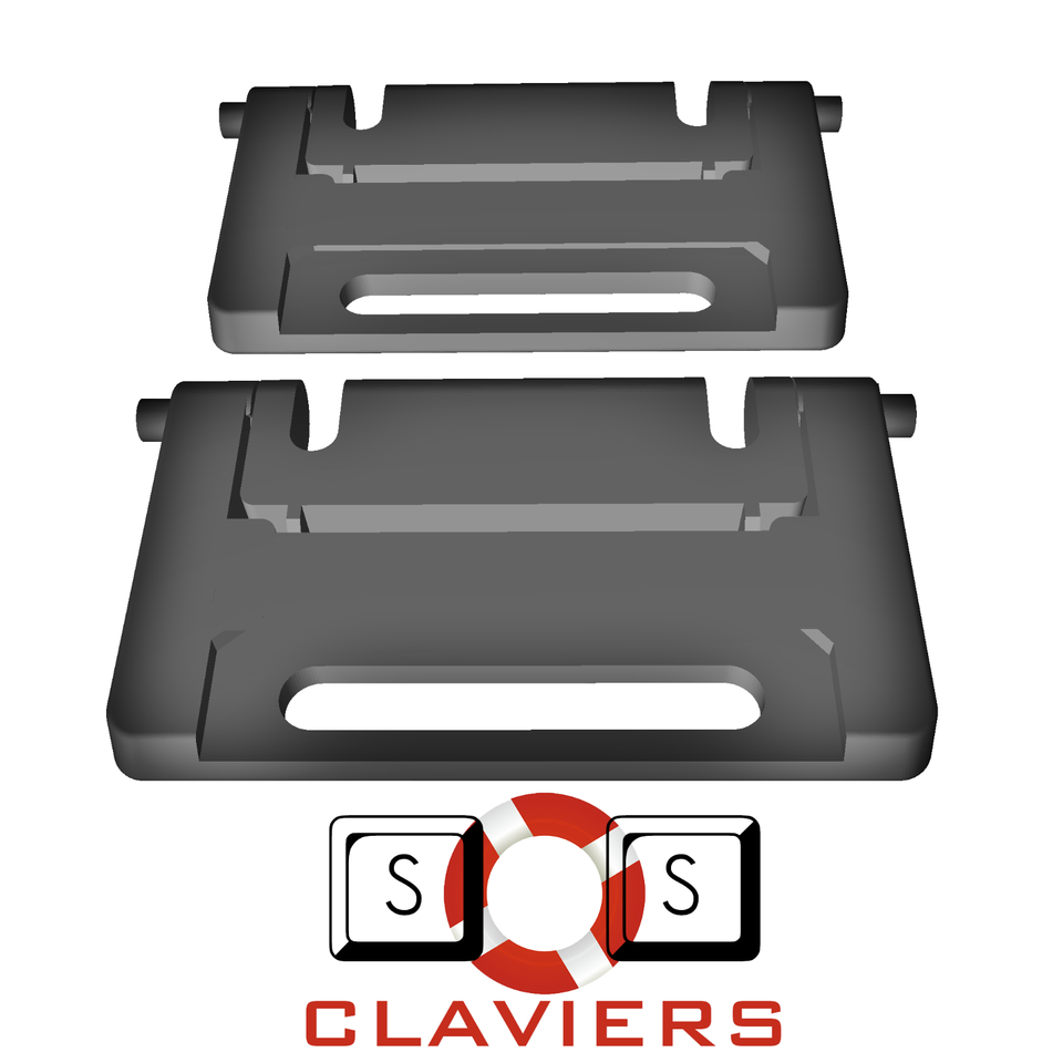 Logitech K540 MK540 Advanced Keyboard Spare Replacement Tilt Leg Stand ...