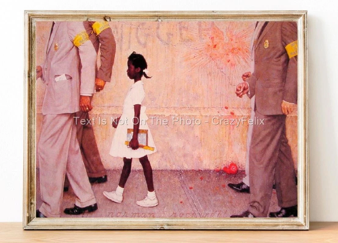 Ruby Bridges Norman Rockwell