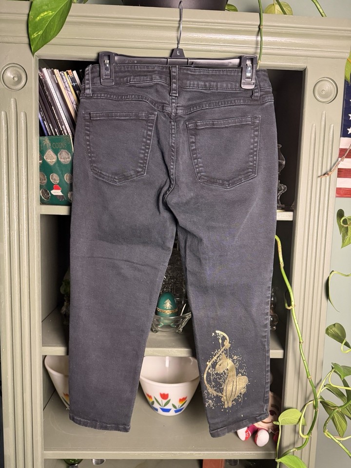Baby Phat Black denim Capris with a true Y2K / early 2000s vibe Size 5 ...
