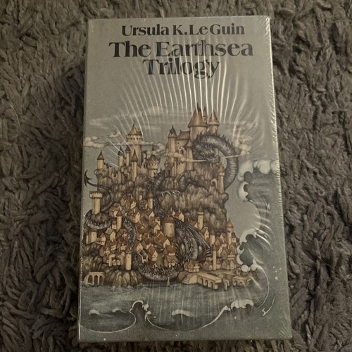 THE EARTHSEA TRILOGY Ursula K. LeGuin - Vintage BANTAM Paperback Box ...
