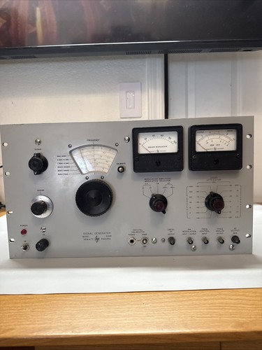 HP 606B Signal Generator ( tested & working | eBay