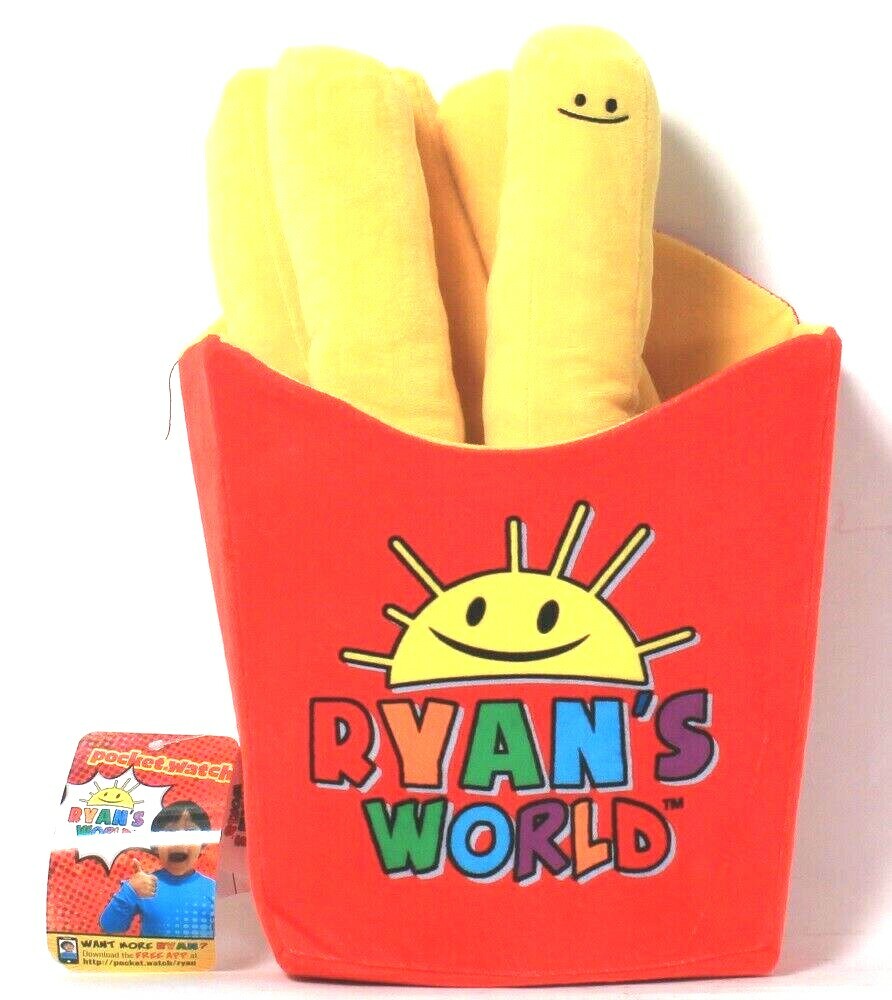 Ryan's World French Fries Plush Pillow for sale online | eBay