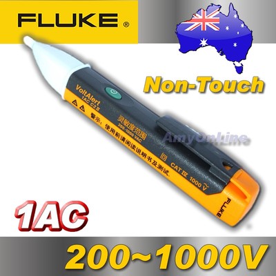 Fluke 1AC-C-II VoltAlert Non-Contact AC Detector Pen AC Voltage tester ...