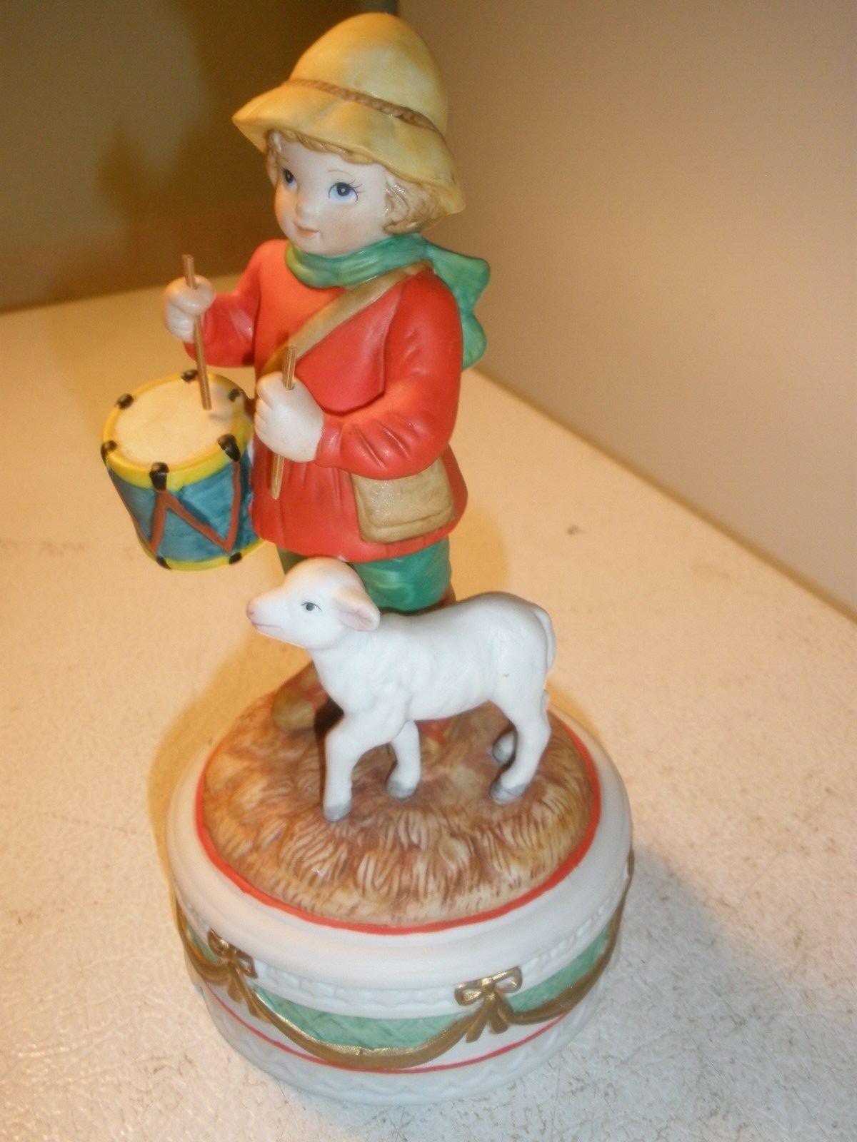 Lefton China 1989 Drummer Boy Music Box | eBay