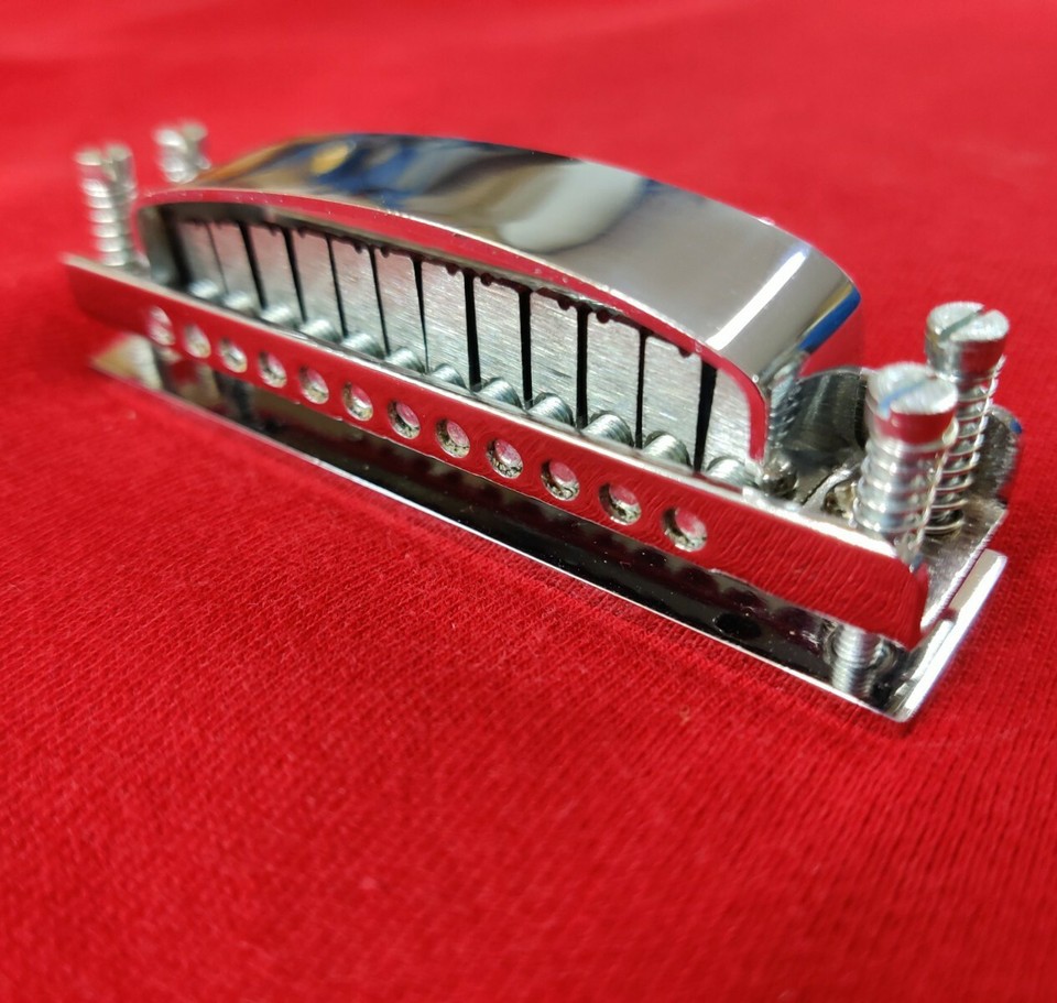 12-String Bridge Replacement with baseplate and cover For Rickenbacker ...