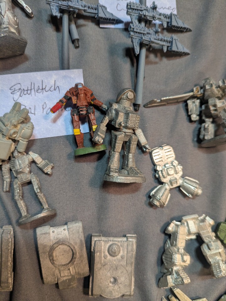 Assorted Ral Partha Lot Battletech Battlefleet Goliath Unseen Tanks [item i] | eBay