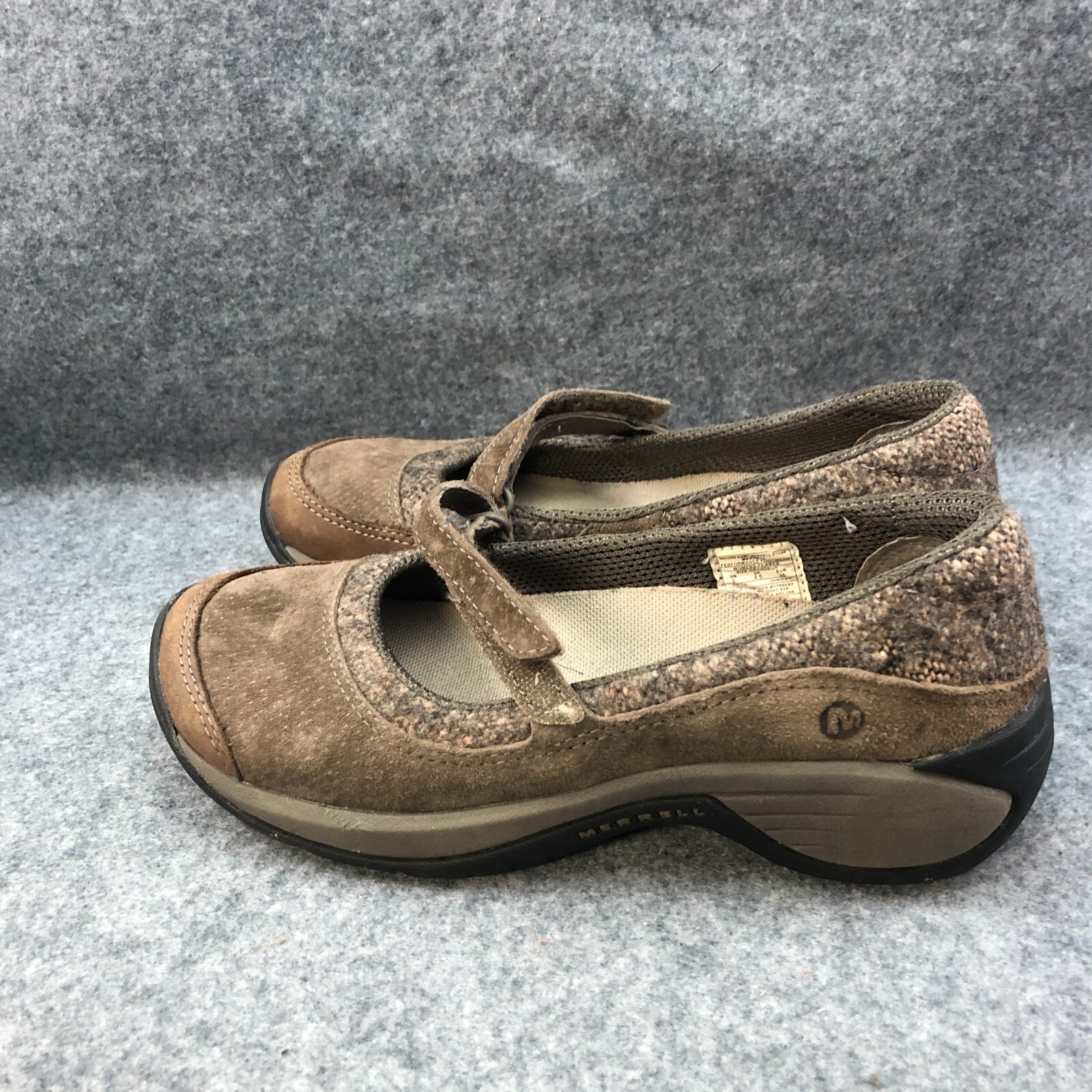 Merrell Mary Jane Women's 5 Encore Emma Brown Suede Outdoor Walking ...