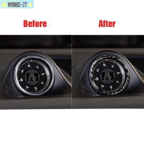 Porsche Interior Upgrade Porsche Dashboard Clock Surround Ring - Carbon ...