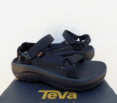 TEVA BLACK HURRICANE XLT AMPSOLE PLATFORM SANDALS, WOMEN US 9/ EUR 40 ~NEW | eBay