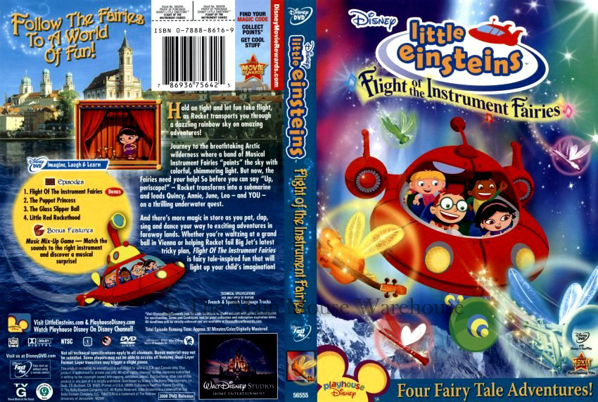 Disney Musical Little Einsteins Flight of the Instrument Fairies Kids ...