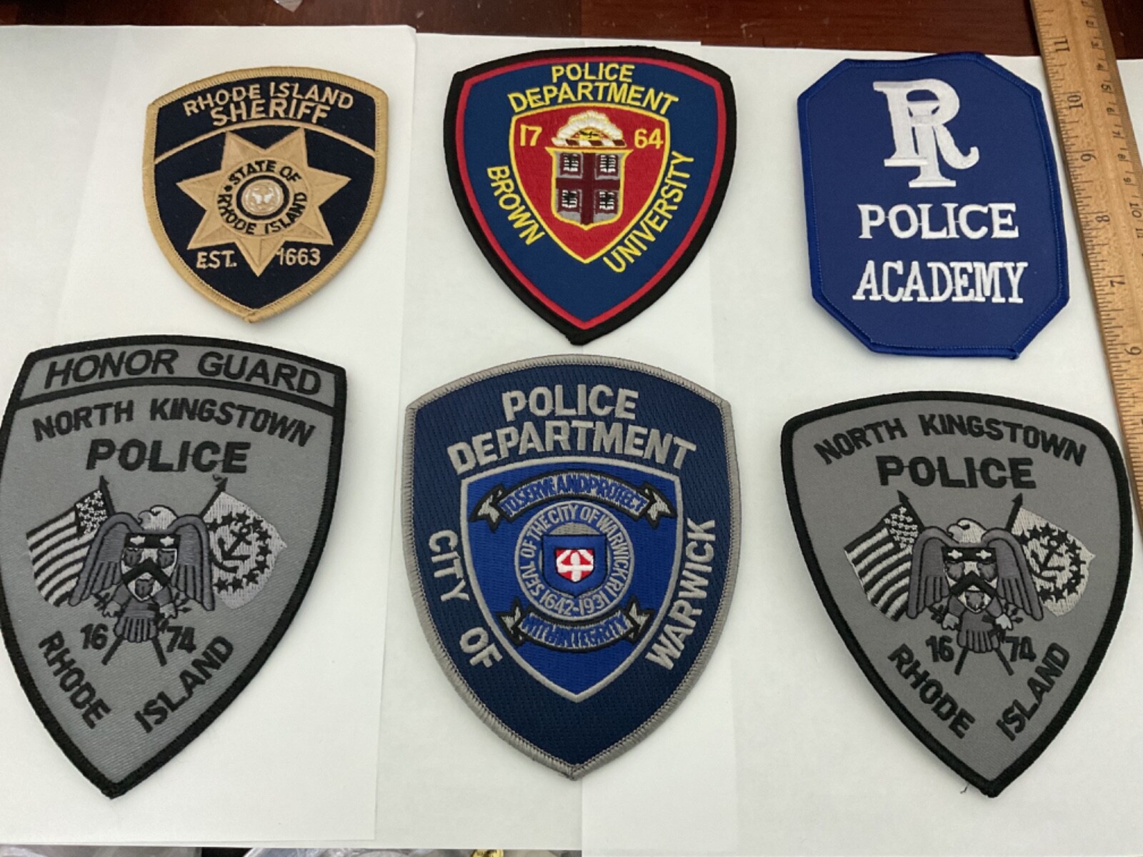 Rhode Island Police,Law Enforcement Collectable department patches new ...
